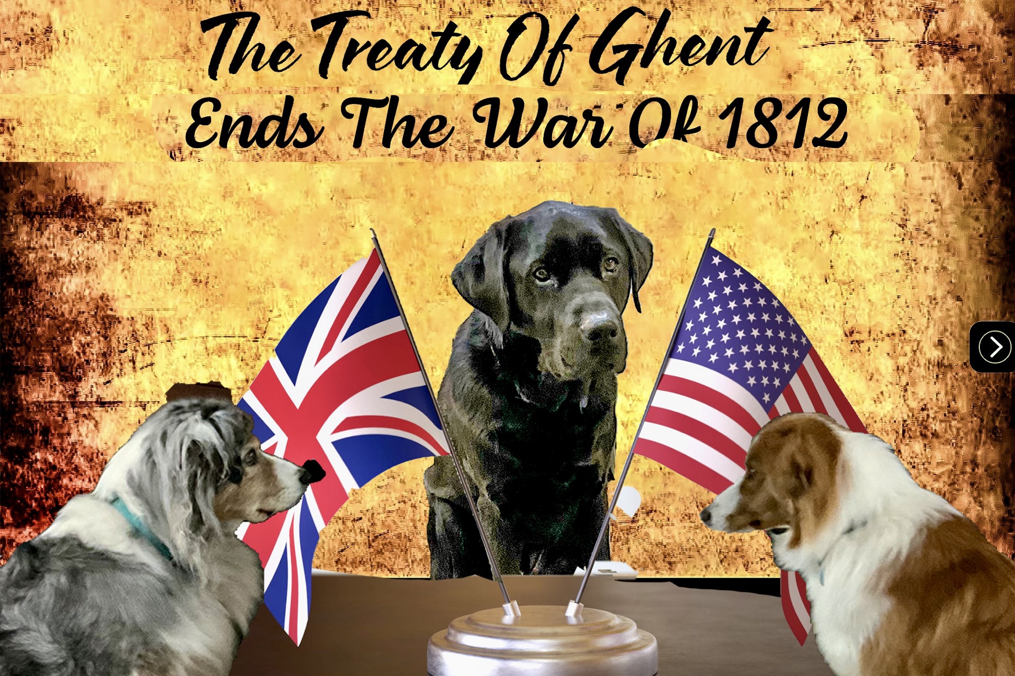“The Treaty Of Ghent – February 17, 1815 – bring peace to Britain and U ...
